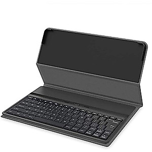 RCA 2018 Viking Pro 2-in-1 10.1" Touchscreen High Performance Tablet Laptop PC, Intel Quad-Core Processor, 1G RAM, 32GB HDD, Detachable Keyboard, Webcam, Android 5.0 Lollipop (Charcoal)