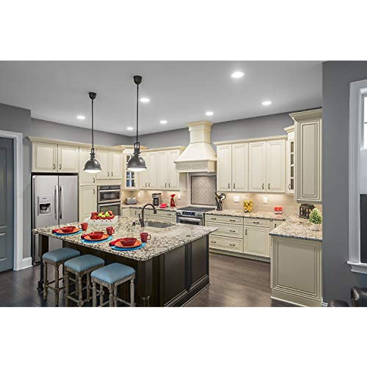 Cree LED 6 inch Retrofit Recessed Downlight - 825 lumens - 75W Replacement - Soft White 2700K - Dimmable - 90+ High CRI