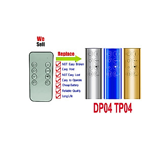 Remote Control for Dyson DP04 TP04 969154-01 969154-04 Pure Cool Air Purifier Desk Fan