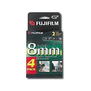 Fuji MP P-6 120 Camcorder Recordable Video Cassette Tapes ( 4 pack ) (Discontinued by Manufacturer)