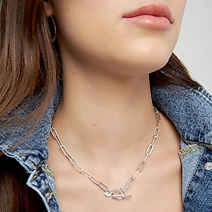 Silpada 'Let's Link' Chain Necklace in Sterling Silver, 17"