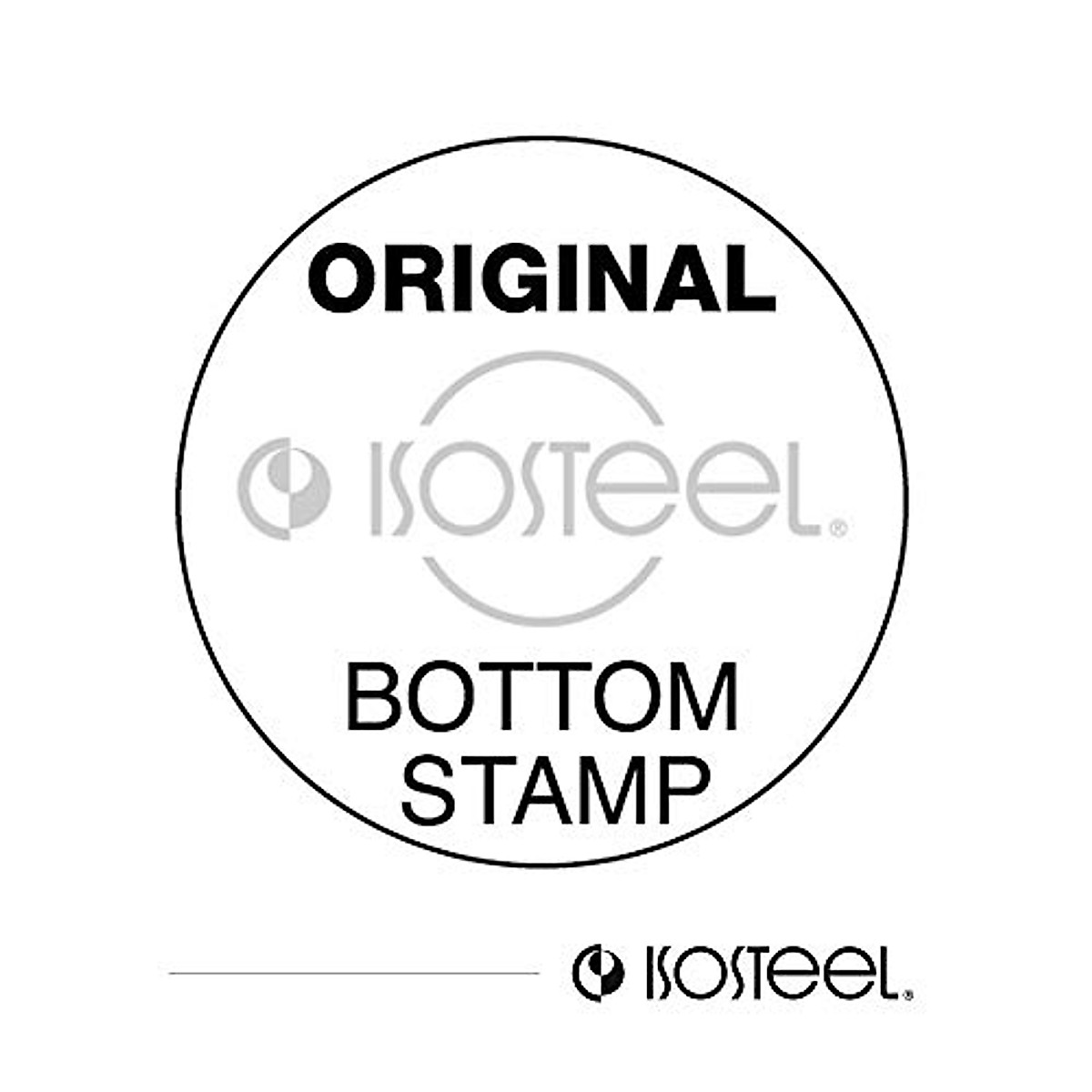 Isosteel VA-9568 Bottle Cooler Double-Layered 18/8 Stainless Steel with Matt Brushed Surface