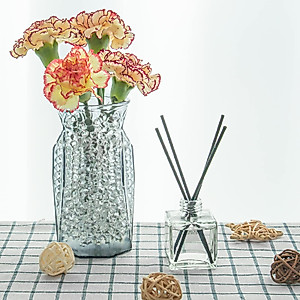 ZTML MS 16000 Pieces Clear Water Gel Jelly Beads, Vase Filler Beads, Non Toxic Water Beads for Soilless Planting, Wedding Centerpiece, Floral Arrangement, Vase Filler (Clear)