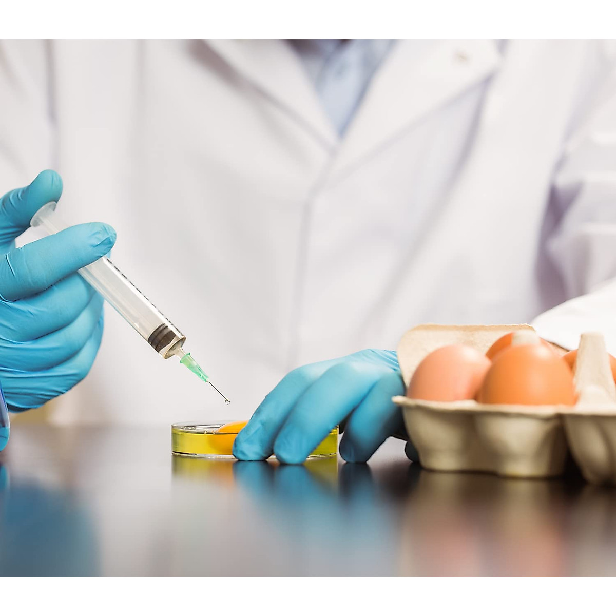 100Pcs 18Gauge 1 Inch Lab Dispensing Needle Accessories for Industry Precision Applications, Scientific Research, Animal and Plant Supplies, Individually Sealed Package