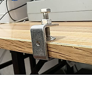 LB-LAIBA 304 Stainless Steel C Clamp, C-Clamp, Heavy Duty Tiger Clamp, Woodworking Clamp, Welding Building Household Tiger Clamp G-Clamp 2 pieces