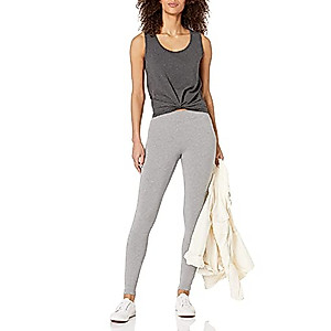 Amazon Essentials Soft Leggings for Women, Grey Heather Color, Medium