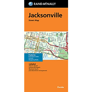 Rand McNally Folded Map: Jacksonville Street Map