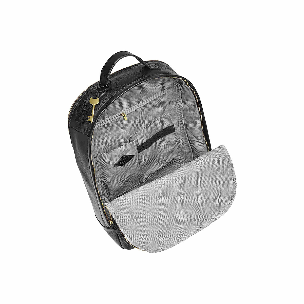 Fossil Women's Tess Leather Laptop Backpack Purse Handbag