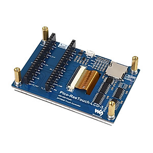 waveshare for Raspberry Pi Pico LCD 3.5inch Touch Display Module 480×320 Resolution 65K Colors Display IPS Screen,Resistive Touch Controller XPT2046, ILI9488 Driver, Using SPI Bus