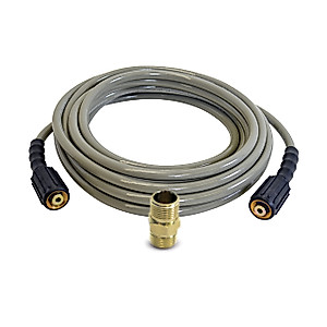 Simpson Cleaning 40225 Morflex Series 3700 PSI Pressure Washer Hose, Cold Water Use, 5/16 Inch Inner Diameter, 25 Feet, Natural