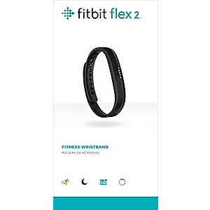 Fitbit Flex 2, Black (US Version), 1 Count