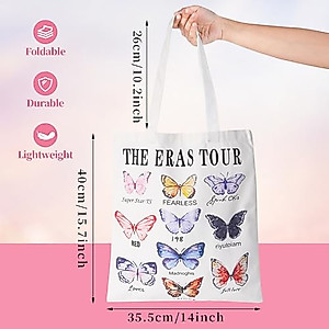 Feiqylly Canvas Tote Bag Inspired Bags Reusable Casual Bag for Work, Shopping,Vacation, Grocery bag for women