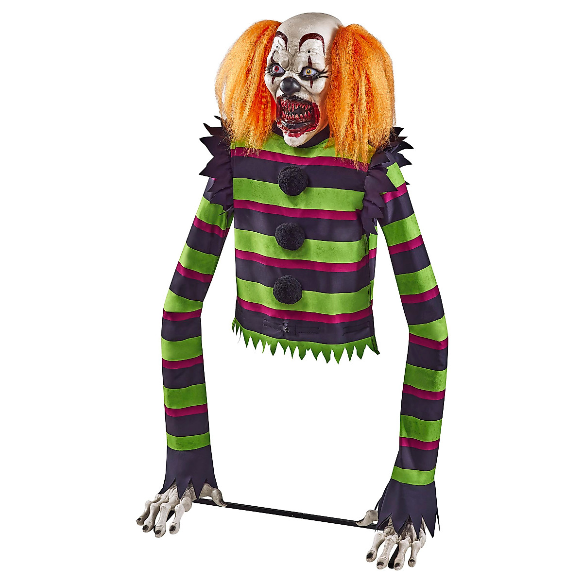 Spirit Halloween 4.2 Ft Poor George Animatronic | Decorations | Animated | Flipping Torso Motions | Plays Sounds