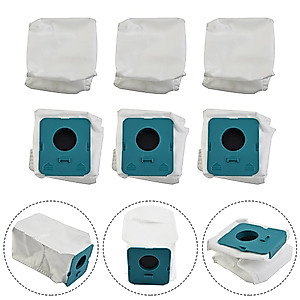 MengTiger 9 Pcs Replacement Clean Station Dust Bag Compatible with Samsung VCA-ADB95 Bespoke Jet Clean Station Vacuum Accessories Parts