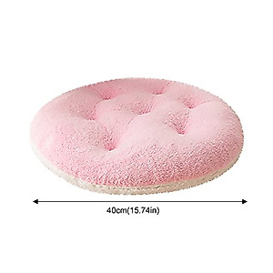 TUNKENCE Chair Mat Chair Cushions with Ties Plush Chair Cushion Dining Chair Cushion for Kitchen Dining Room Office, 16x16 Inch