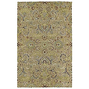 Kaleen Helena Collection Hand Tufted Area Rug, 5' x 7'9", Gold