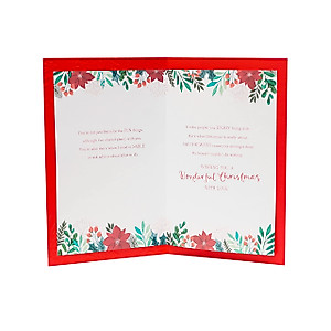 UK Greetings Friend Christmas Card - Friendship Christmas Card - Happy Christmas Card for Friend - Thanks You Card for Friend, Multi, 615854-0-1