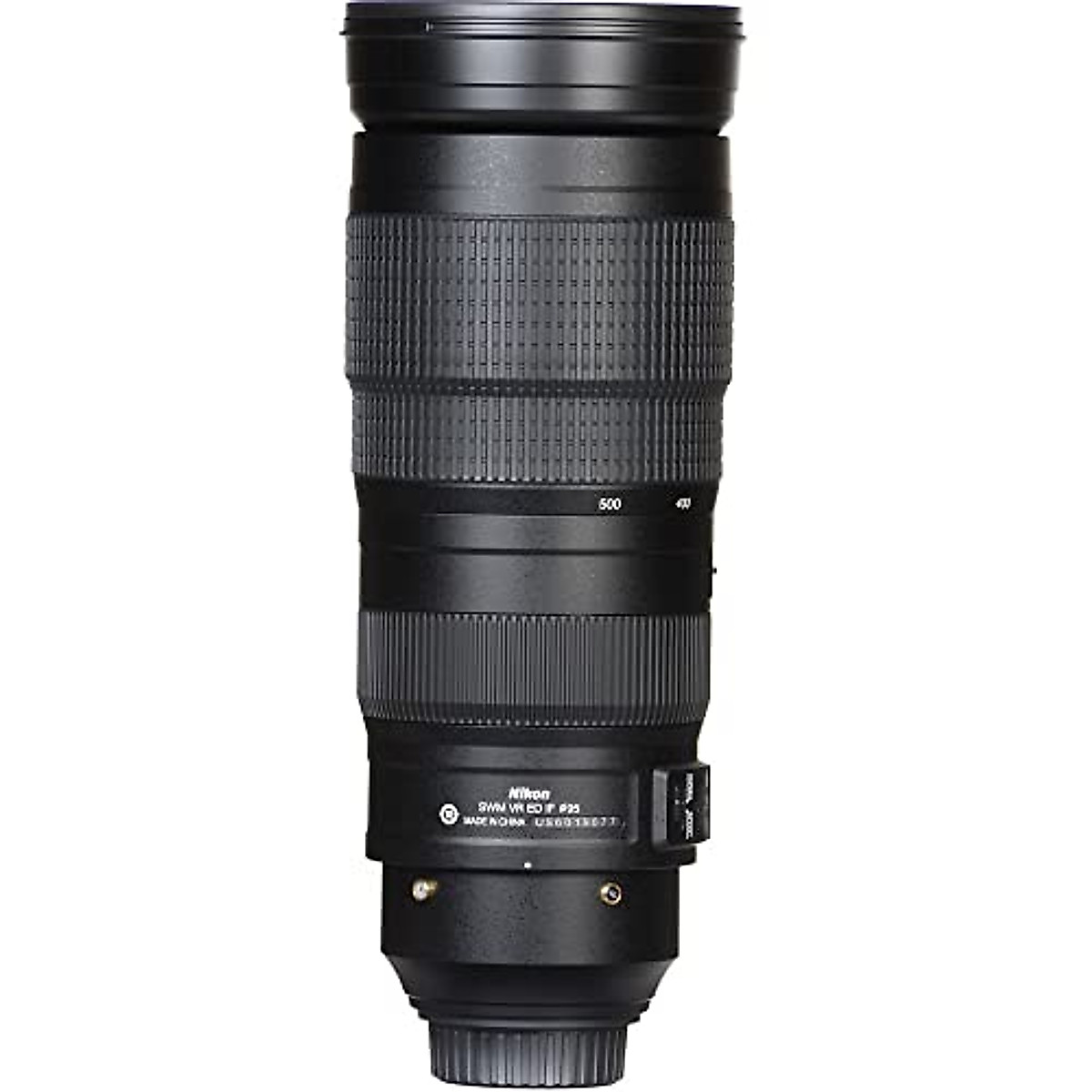 Nikon Intl. AF-S NIKKOR 200-500mm f/5.6E ED VR Lens with Essential Accessory Bundle. Includes SanDisk 64 Ultra Memory Card, 57inch Professional Tripod & Much More. 20058
