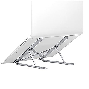 SDGH Folding Laptop Stand Ventilated Aluminum Cooling Adjustable Portable Desktop Stand Tablet Holder for Stand