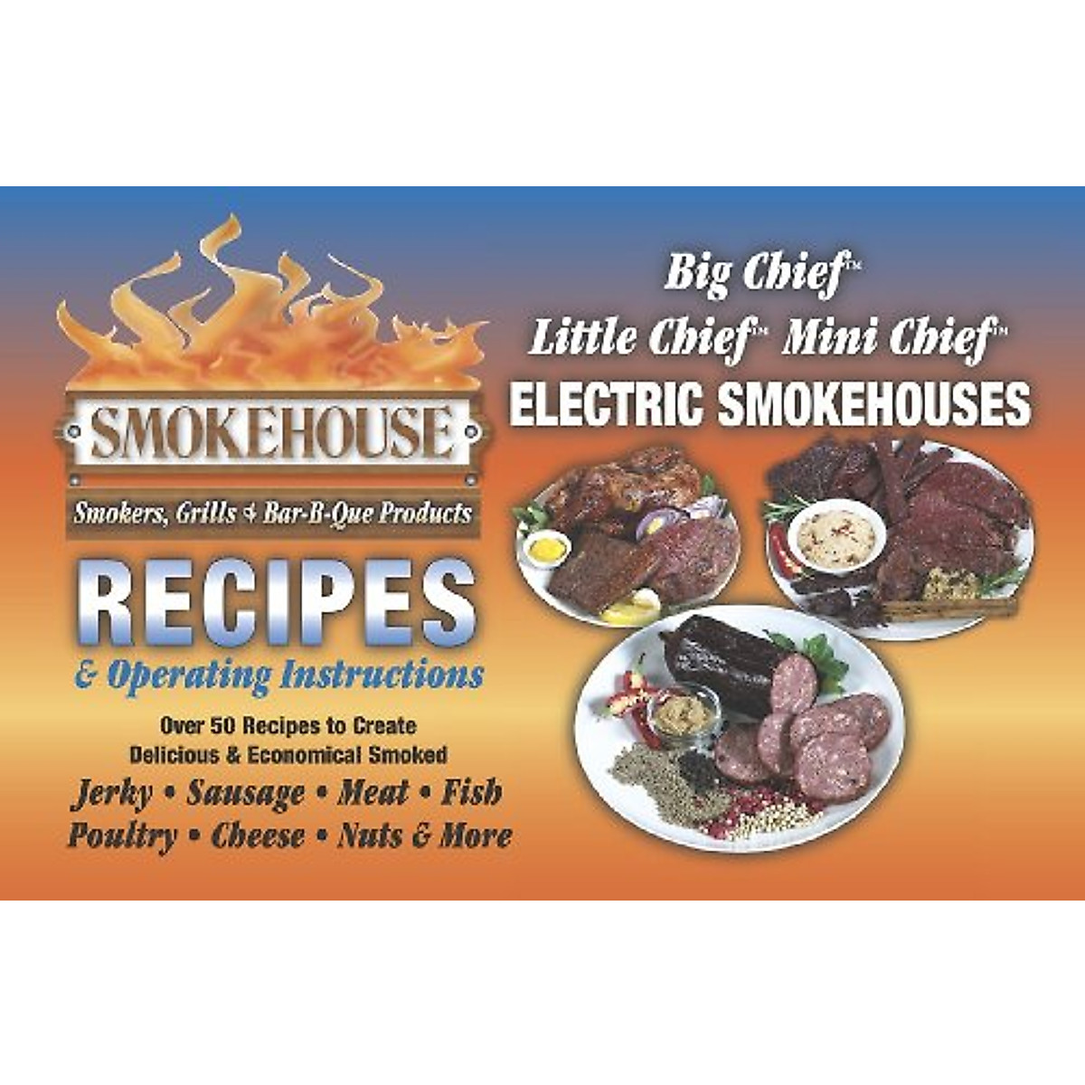 SMOKEHOUSE PRODUCTS, INC. 9990-000-0000 9990 Smoker Recipe Book, One Size, Multi
