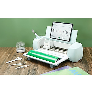 Roll Holder with Cutter Perfect for Smart Vinyl and Heat Transfer Iron On, Vinyl Roll Holder Compatible with Cricut Maker 3 and Explore 3