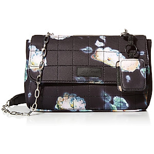 Anne Klein Neoprene Flap Crossbody, Floral