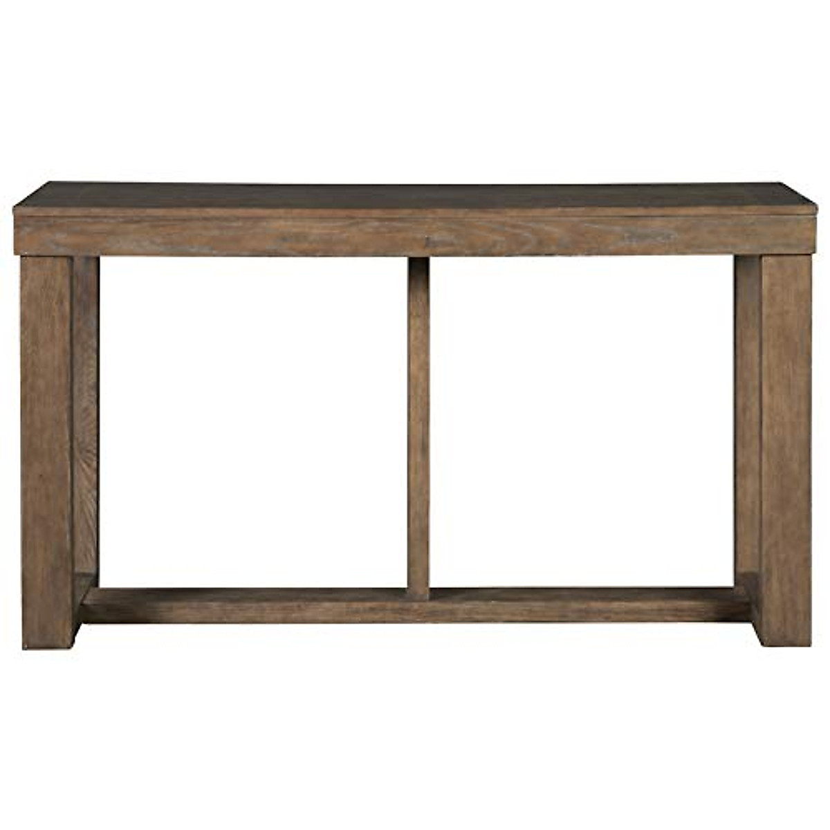Signature Design by Ashley Cariton Contemporary Sofa Console Table, Grayish Brown