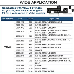ReluxGo Camshaft & Crankshaft Timing Locking Tool Kit, Compatible with Volvo S40 S60 XC90, Replace 9995452, with Carrying Case & Gloves