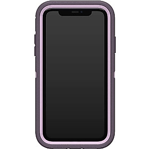 OtterBox iPhone 11 Defender Series Case - PURPLE NEBULA (WINSOME ORCHID/NIGHT PURPLE), rugged & durable, with port protection, includes holster clip kickstand