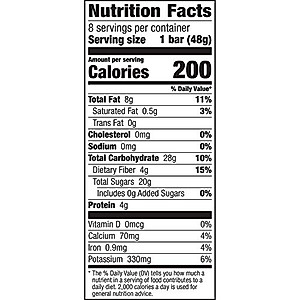 Larabar Cherry Pie, Gluten Free Vegan Fruit & Nut Bars, 1.7 oz bars, 8 ct