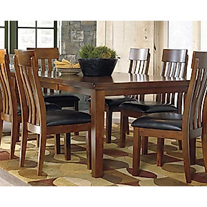 Signature Design by Ashley Ralene Traditional Dining Room Extension Table, Medium Brown