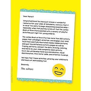 Jumbo Book of Pre-K Fun Workbook