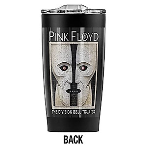 Pink Floyd The Division Bell Stainless Steel Tumbler 20 oz Coffee Travel Mug/Cup, Vacuum Insulated & Double Wall with Leakproof Sliding Lid | Great for Hot Drinks and Cold Beverages