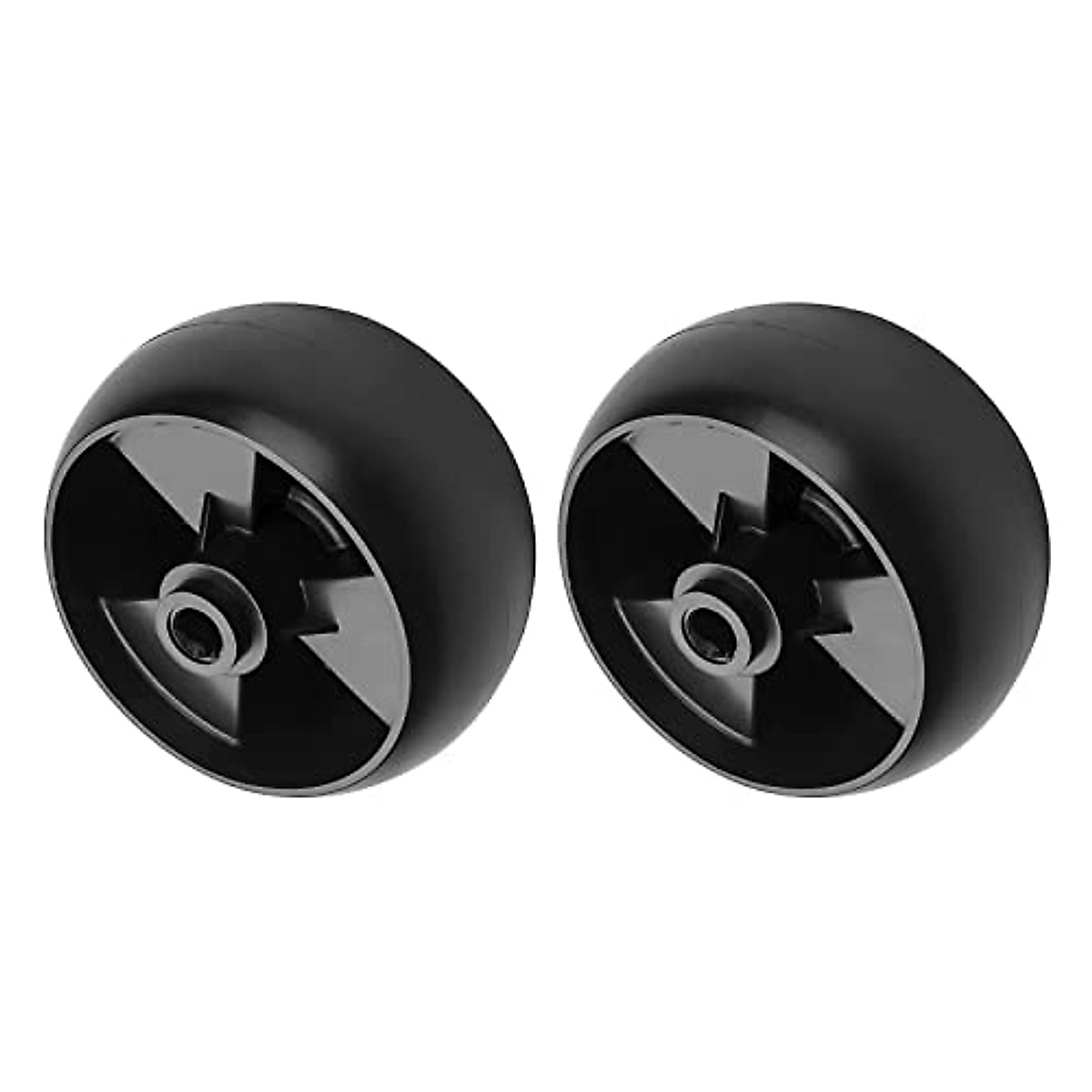 Replacement 734-04155 Deck Wheels Fit for Cad Mower - Deck Gauge Wheels Compatible with Cad LTX1050 LTX1040 XT1 Enduro Riding Mower, Craftsman LT2000 LT2500 42" 46" 50" 54" Deck Lawn Mower, 2 Pack