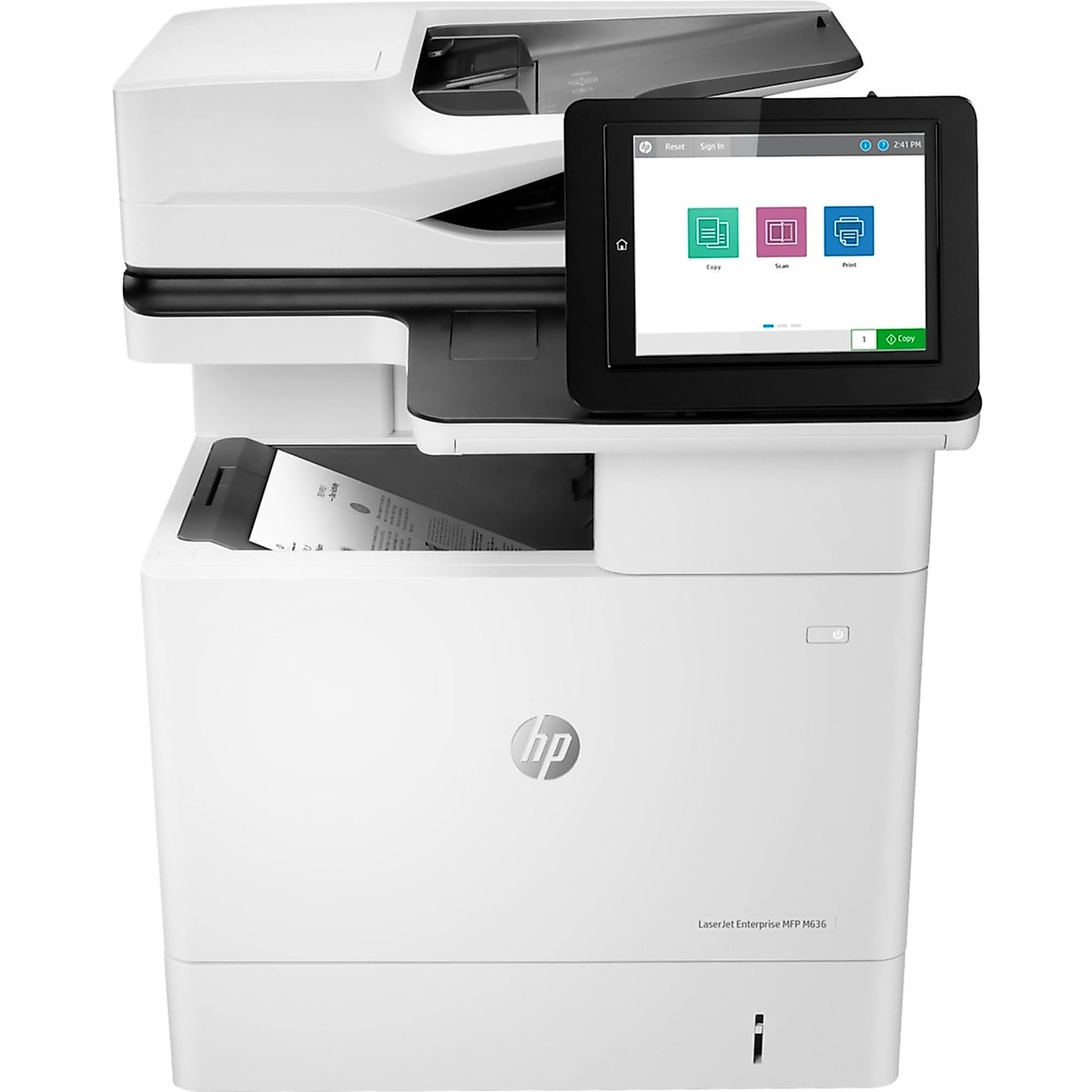 HP LaserJet Enterprise MFP M636fh Monochrome All-in-One Printer with built-in Ethernet & 2-sided printing (7PT00A)