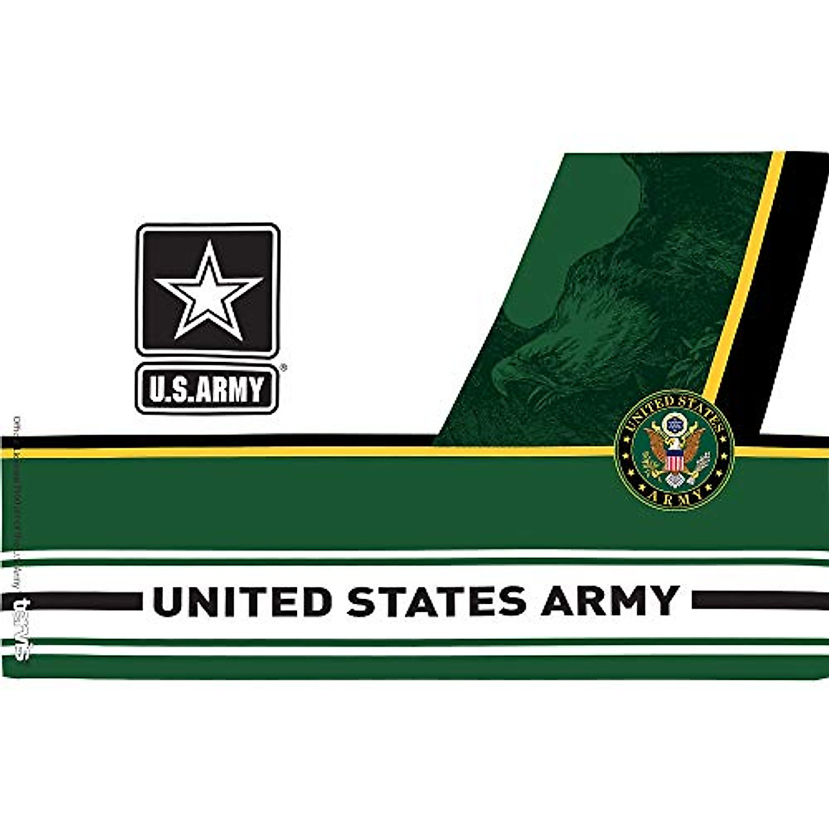 Tervis Army Forever Proud Made in USA Double Walled Insulated Tumbler Travel Cup Keeps Drinks Cold & Hot, 16oz, Classic