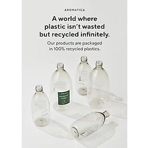 AROMATICA Cypress Deep Cleansing Shampoo 13.53fl.oz. / 400ml - Vegan, EWG Verified, Non-Irritating and Thoroughly Cleansing for Fuller, Thicker and Stronger Hair