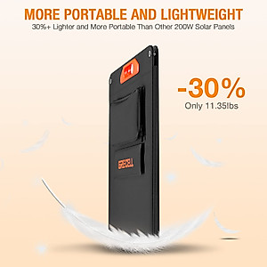 GRECELL 1000W Solar Generator with 200W Portable Solar Panel, 999Wh Portable Power Station Solar Powered Generator Lithium Battery Backup USB-C PD 60W for Outdoor Camping RV Off-grid Home Emergency