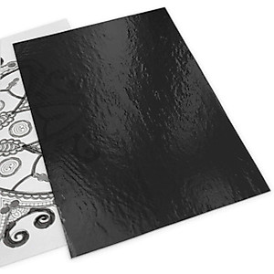 Arteza Graphite Transfer Paper, 9 x 13 Inches, 60 Sheets, Gray Carbon Paper for Tracing and Transferring Drawings onto Wood, Paper, Canvas, Arts & Crafts Projects