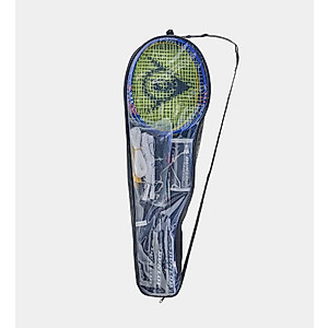 Dunlop Sports Nitro-Star SSX 1.0-4 Player Badminton Set with Net