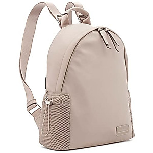 Calvin Klein Women's Jessie Organizational Backpack, Goat, One Size