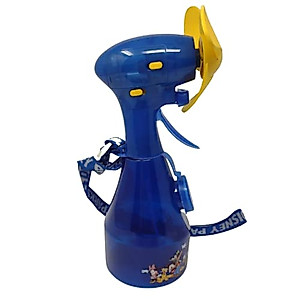 Disney Parks Misting Fan Spray Water Bottle w/Lanyard