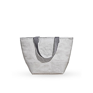 Out of the Woods Insulated Mini Shopper Tote Style Lunch Bag, Sustainable, Stone