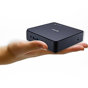 ASUS CHROMEBOX 3-N017U Mini PC with Intel Celeron, 4K UHD Graphics and Power Over Type C Port, Star Gray