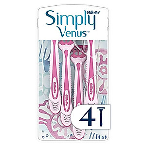 Venus - Simply3 Disposable Razors for Women - 4 Pieces