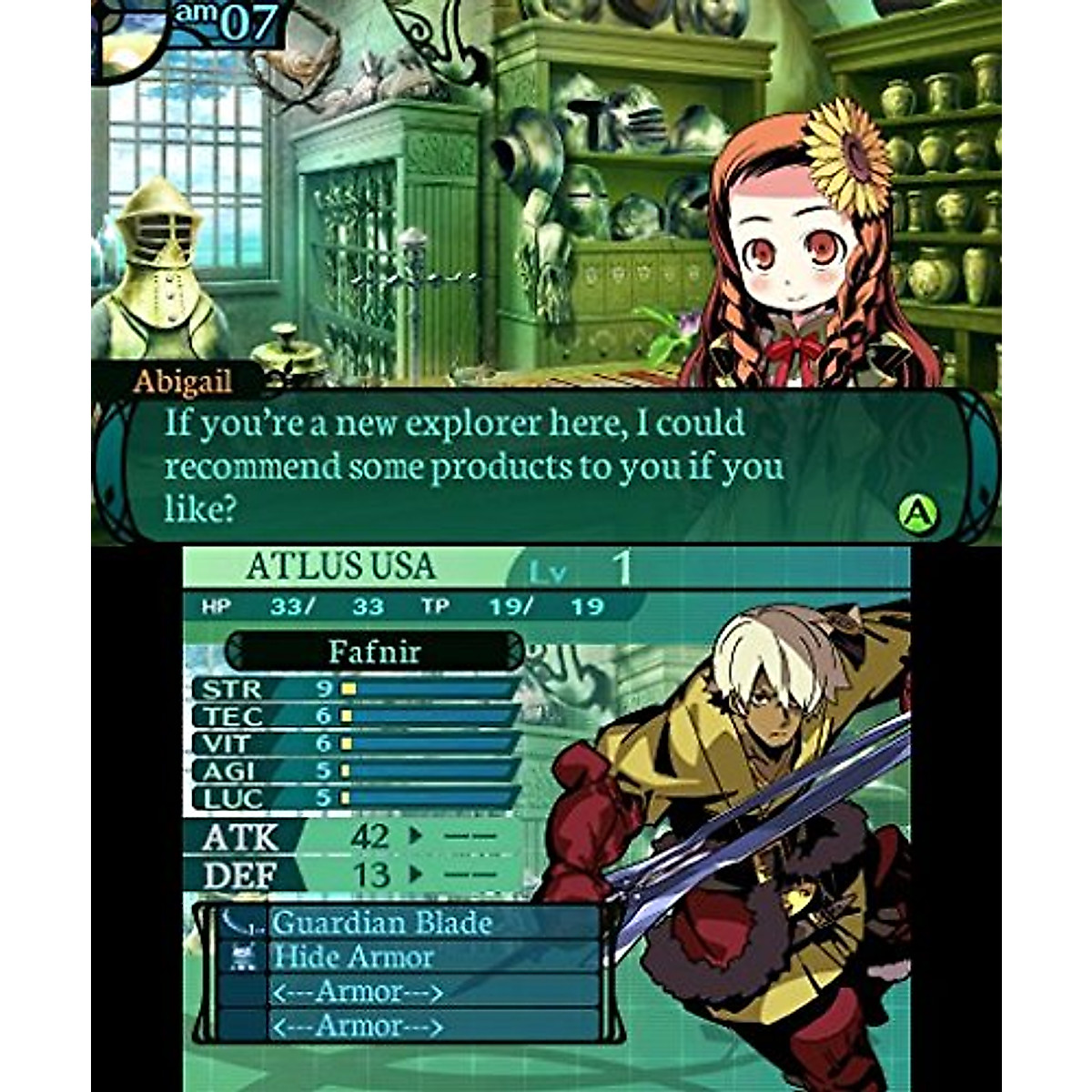 Etrian Odyssey 2 Untold: The Fafnir Knight - Nintendo 3DS