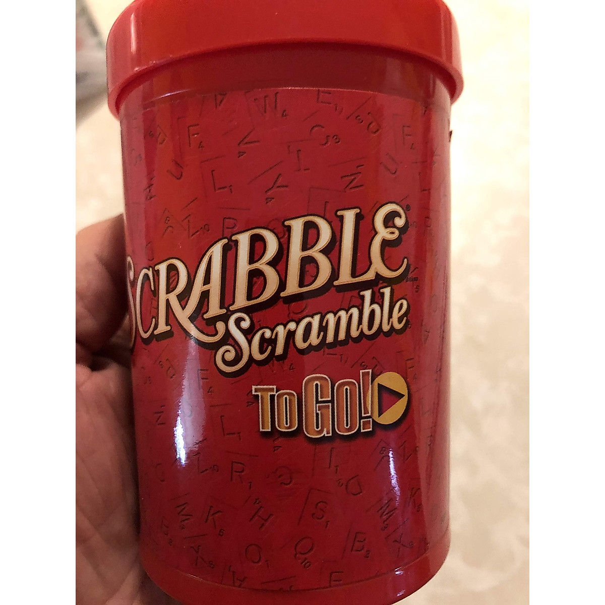 Hasbro Gaming Scrabble Scramble to Go