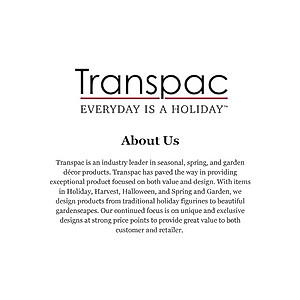 Valyria LLC Transpac A5853 Metal Chalkboard Shelf Stand, 19.50-inch Height