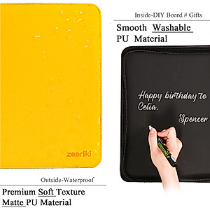 zeerliki 9-Pocket Trading Card Binder, 432 Pockets Game Card Holder Album with Black Sleeves, Side-Loading Pocket Zipper Binder Case for MTG,TCG,Sport Cards,Photocard