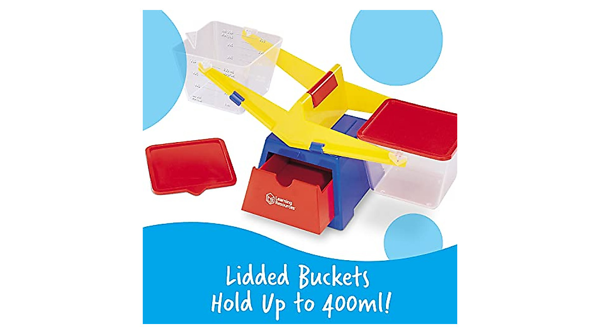 Primary Bucket Balance Scale for Kids | STEM Learning Toys 3+